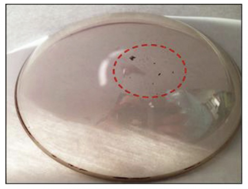 Illustrations of Visible Defects in Optical Elements - SZLASER