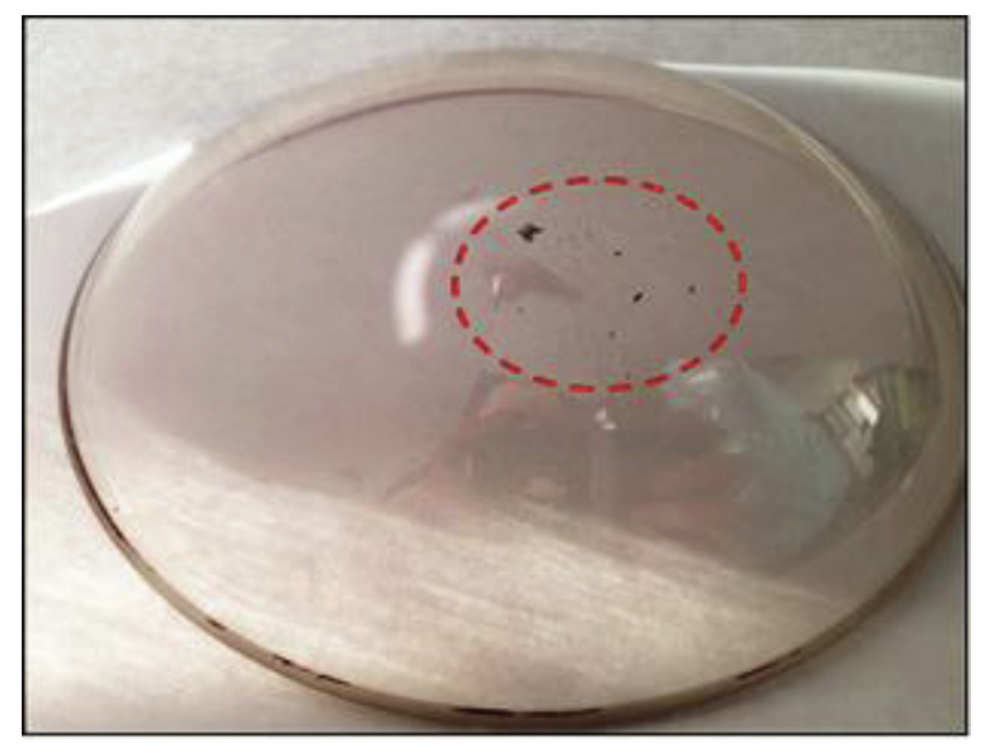 Illustrations of Visible Defects in Optical Elements - SZLASER