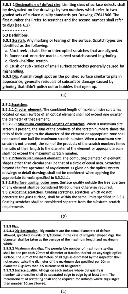 Measuring and Calculating Visual Defects - SZLASER